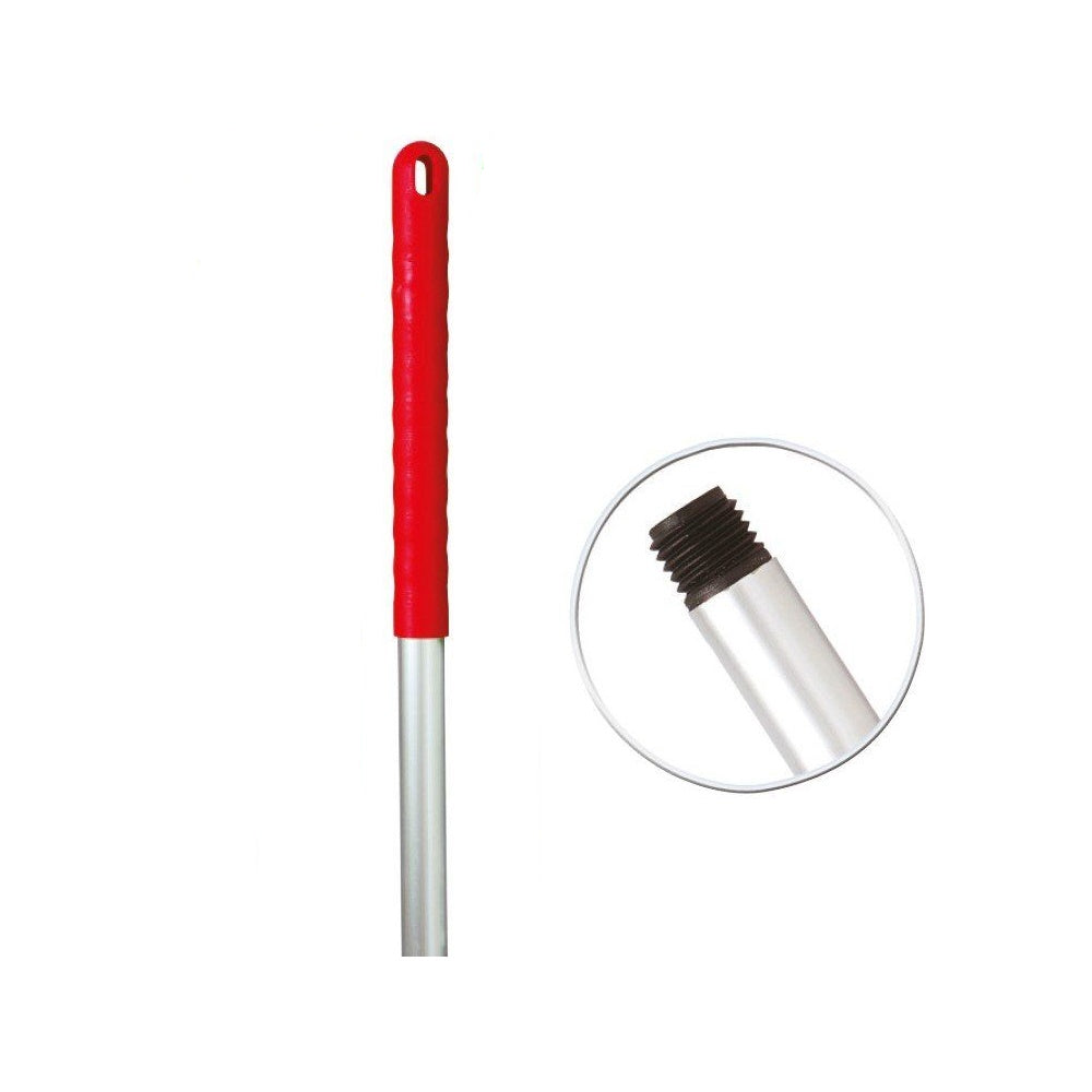 Hygiene 1.2M Aluminium Handle - Red – Upwood Cleaning & Hygiene