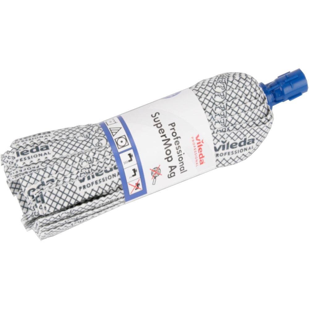 Vileda SuperMop Head - Blue – Upwood Cleaning & Hygiene