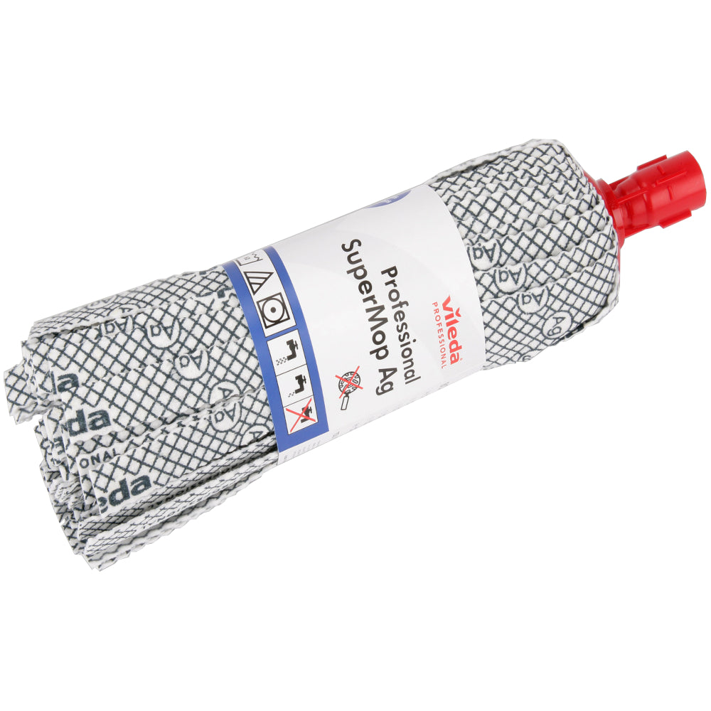 Vileda SuperMop Head - Red – Upwood Cleaning & Hygiene